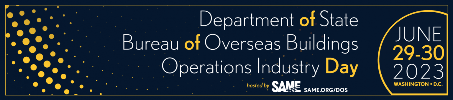 Department of State Bureau of Overseas Buildings Operations Industry ...