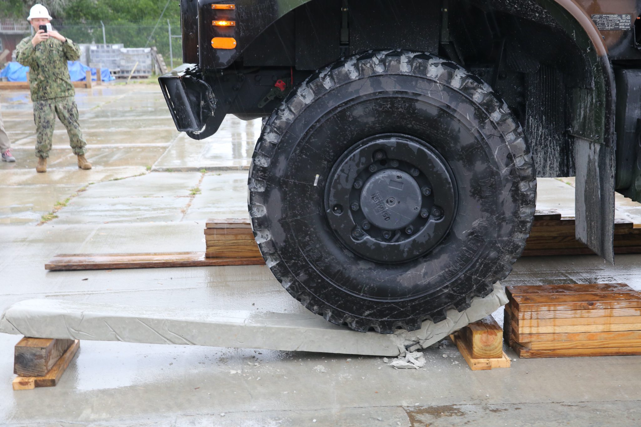 Camp Mentor Gives Back at the USMC Engineering & Construction Camp - SAME