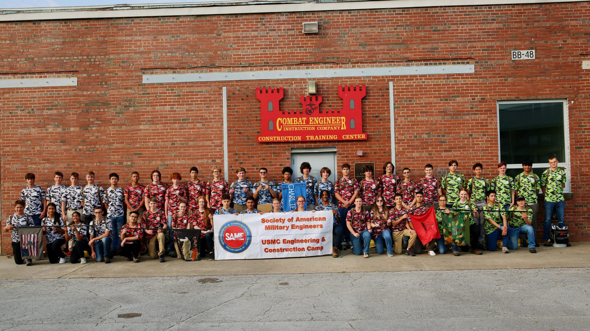 Camp Mentor Gives Back at the USMC Engineering & Construction Camp - SAME