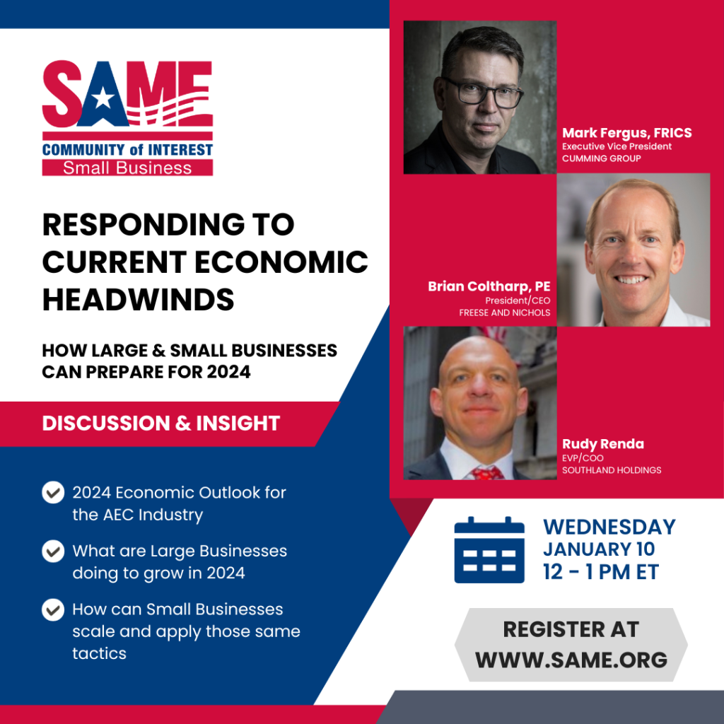 Responding to Current Economic Headwinds - SAME