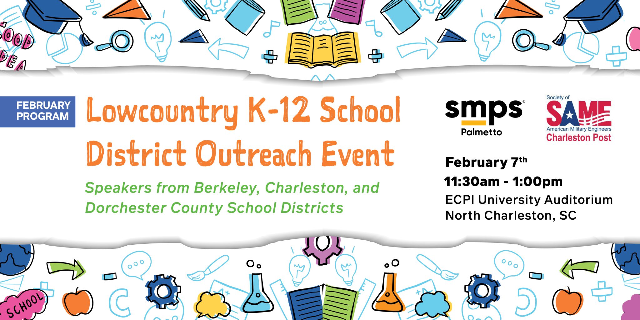 Lowcountry K-12 School District Outreach Event | SAME Charleston