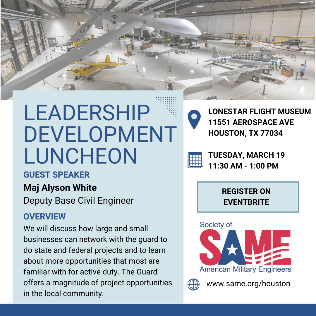 Houston/Galveston Post Events - SAME