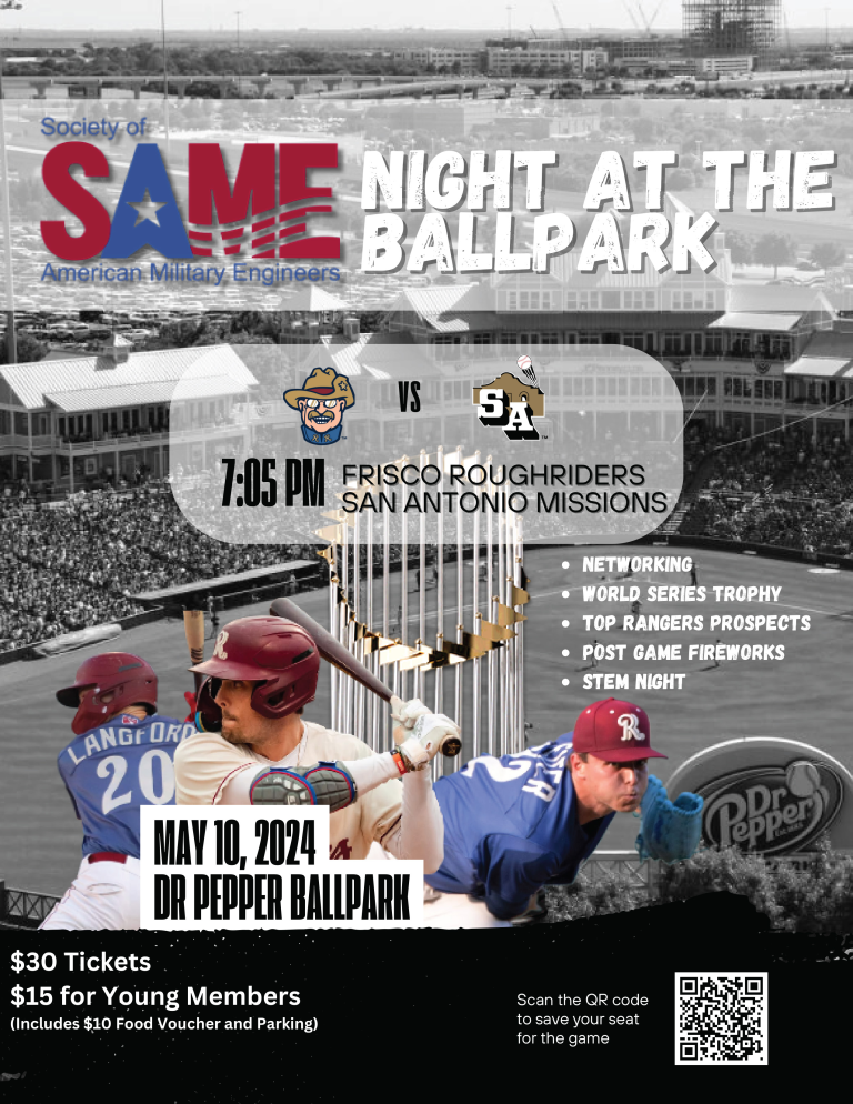 SAME Dallas Post Night at Dr. Pepper Ballpark - SAME