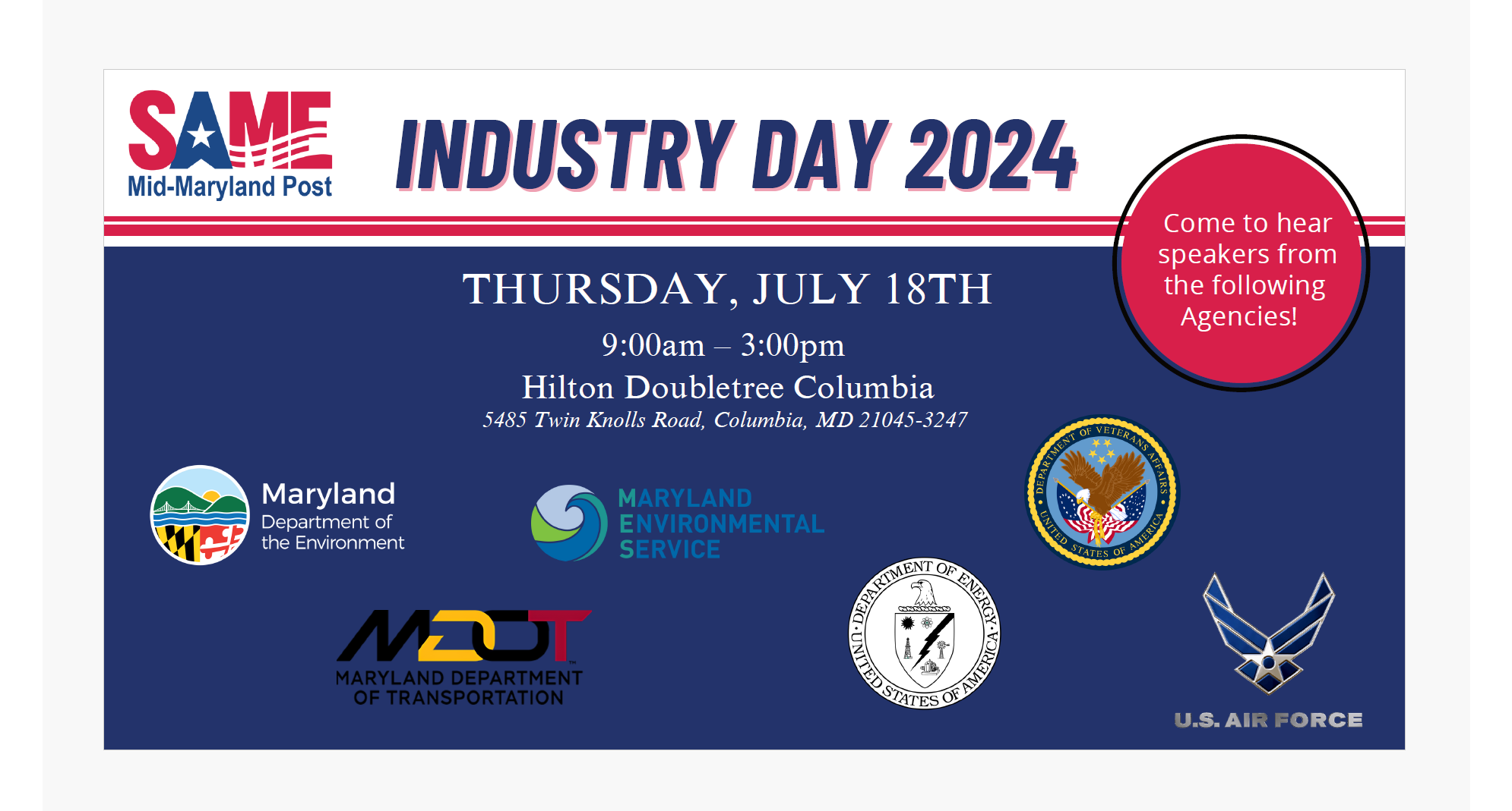 SAME Mid-Maryland Industry Day - SAME