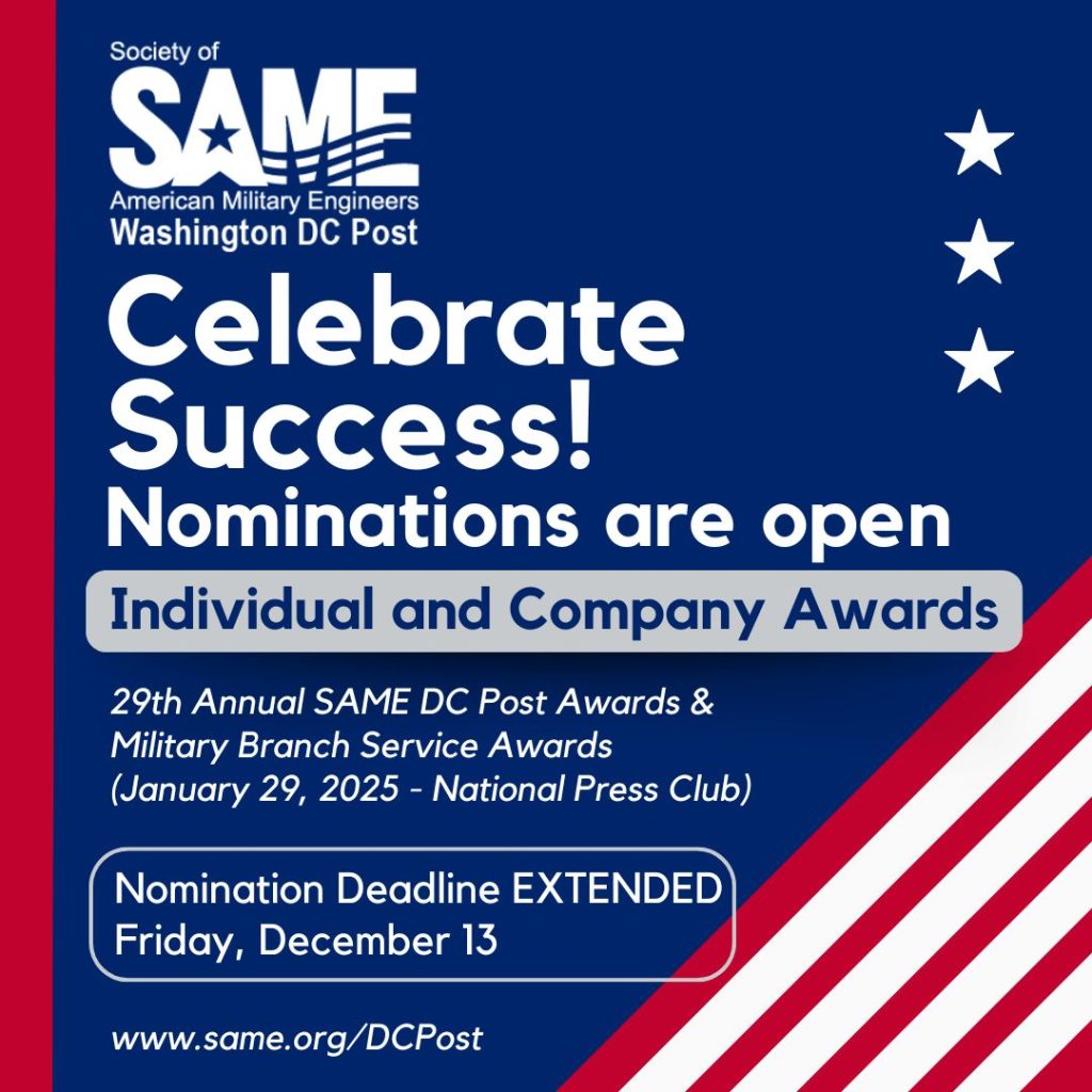 SAME DC - Deadline Extended - Due Dec. 13 - 29th Annual Awards ...