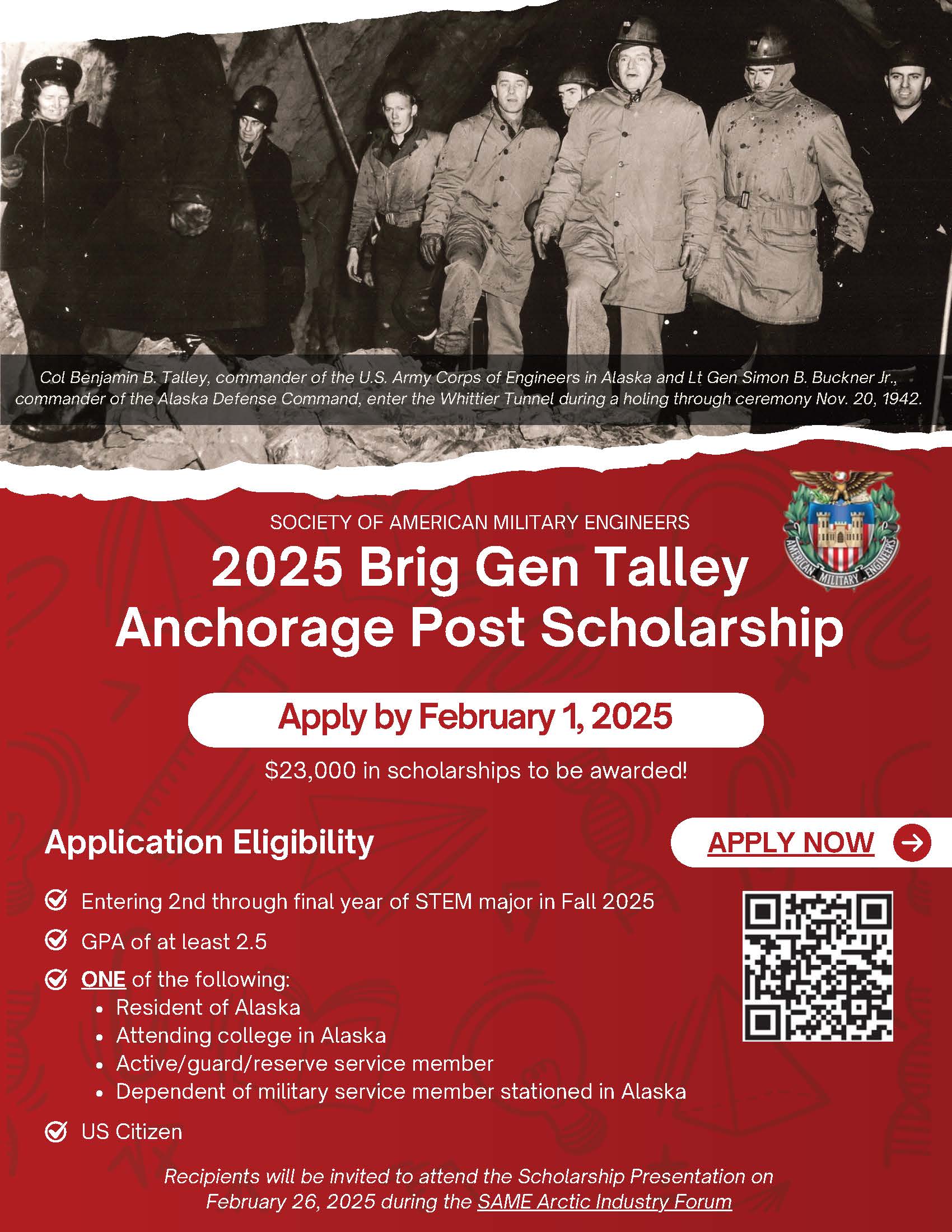 Anchorage Post Scholarship - SAME