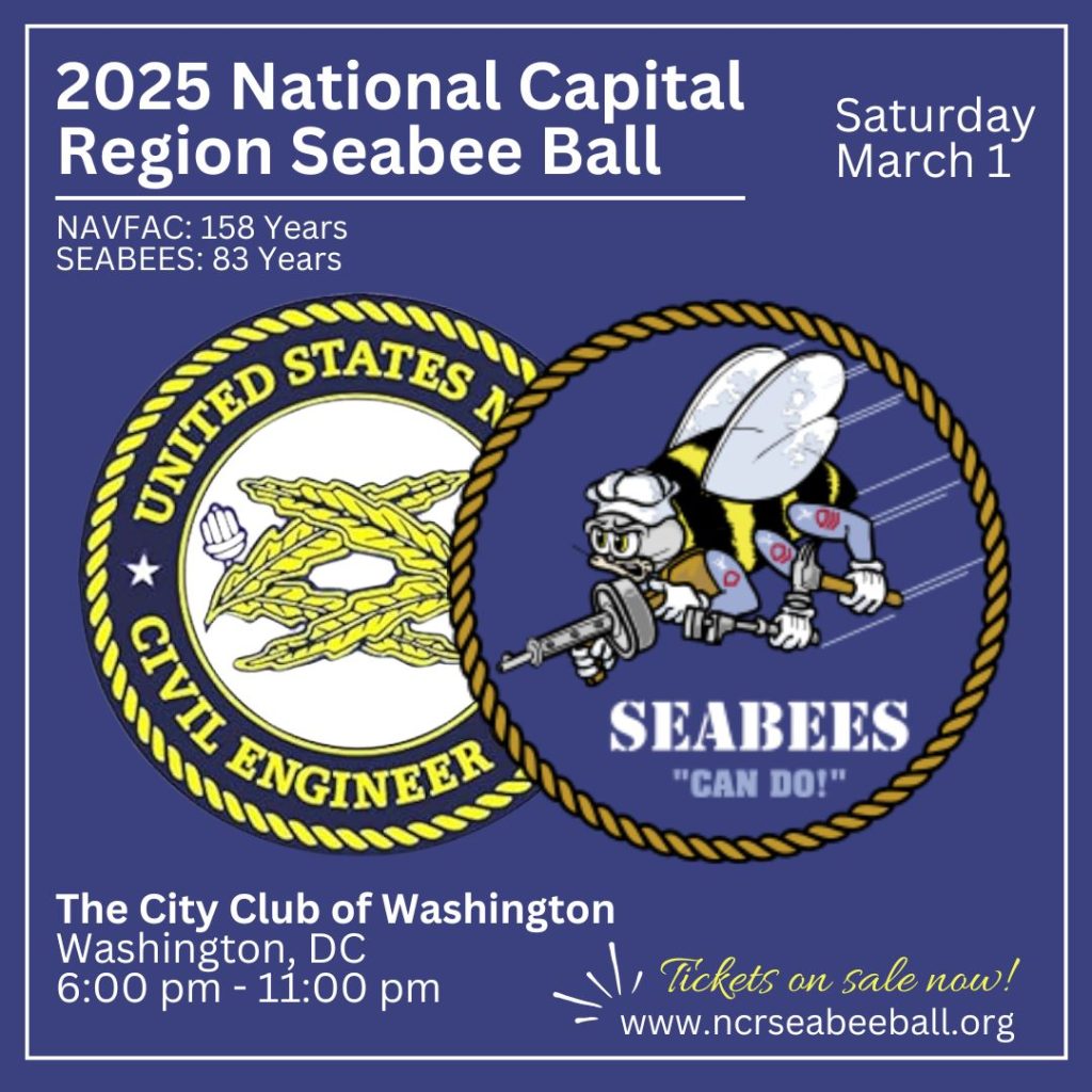 2025 National Capital Region Seabee Ball - Sat. March 1 - Register now ...