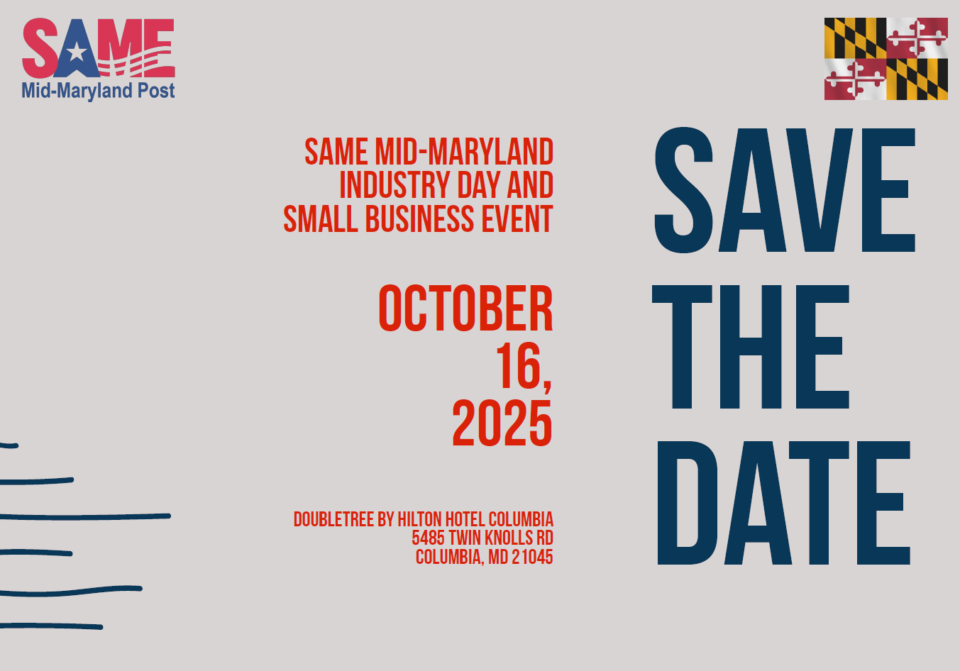 Mid-Maryland Post Events - SAME