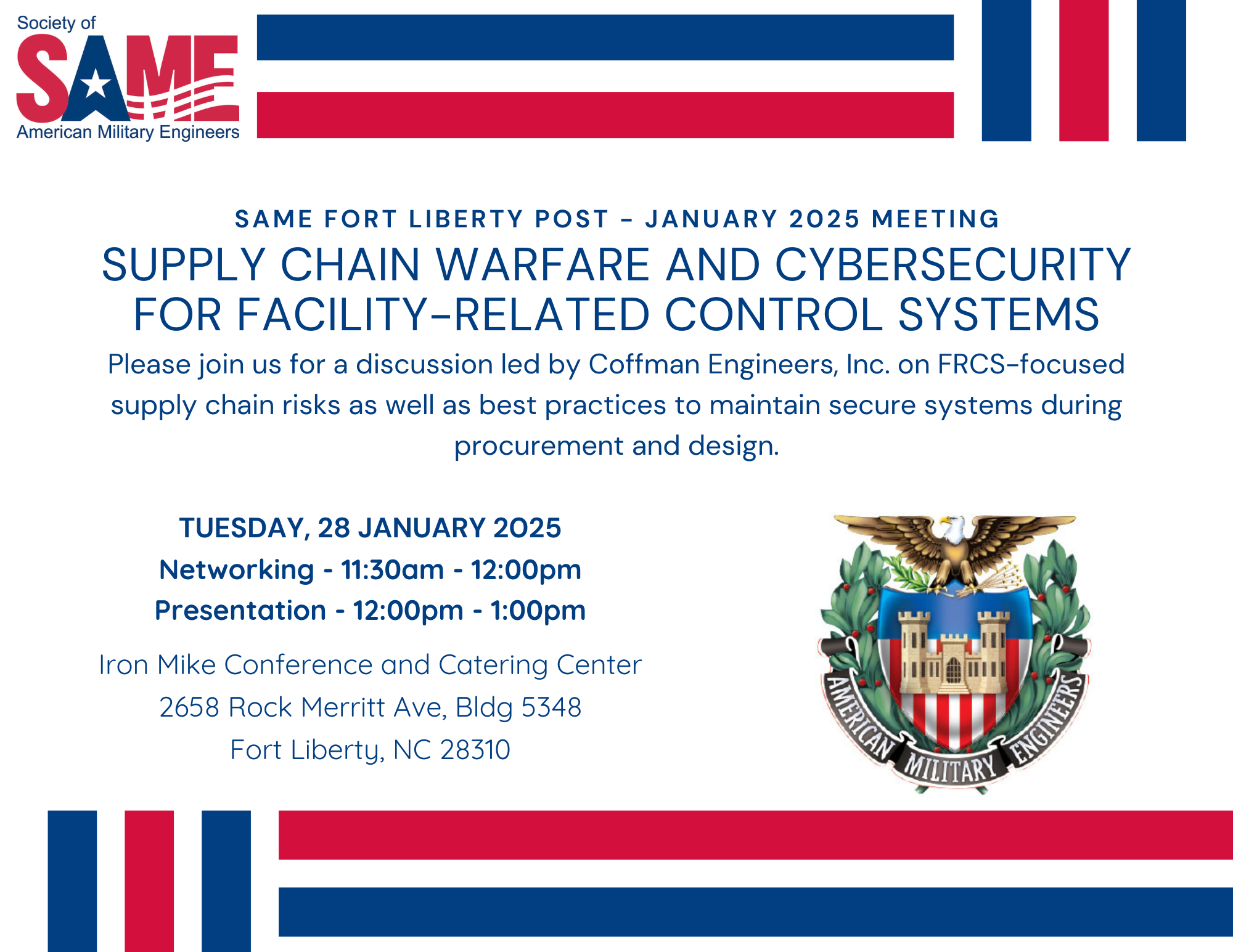 Fort Liberty Post - January 2025 Meeting - SAME