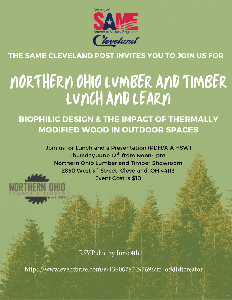 Northern Ohio Lumber and Timber Lunch and Learn - SAME
