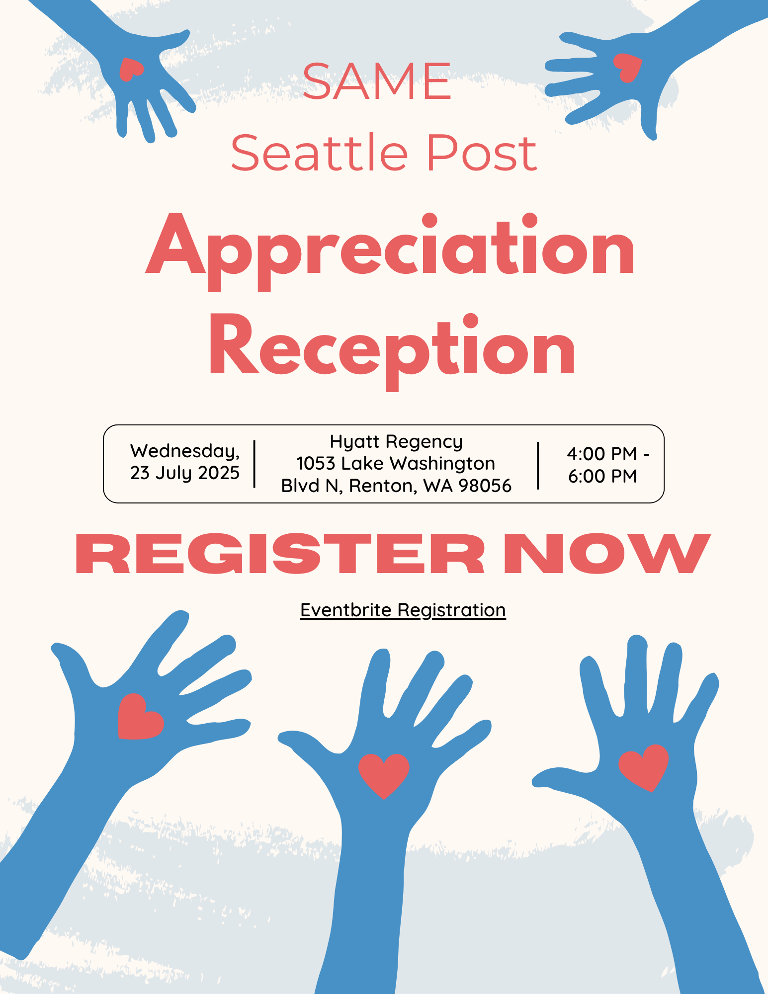 Seattle Post Appreciation Reception - SAME
