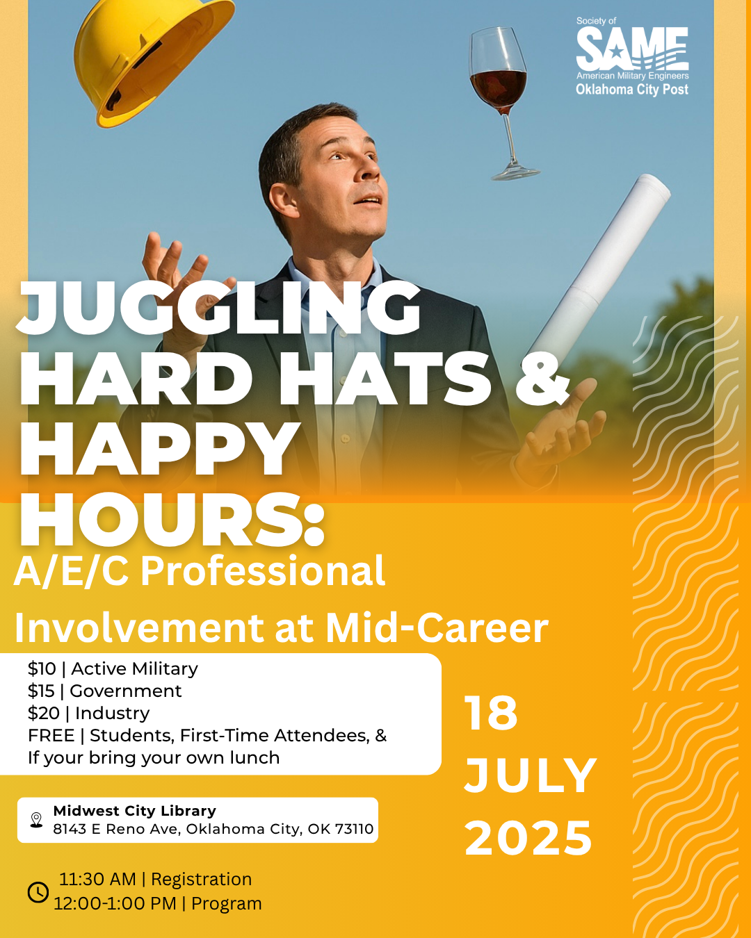 Juggling Hard Hats & Happy Hours - SAME